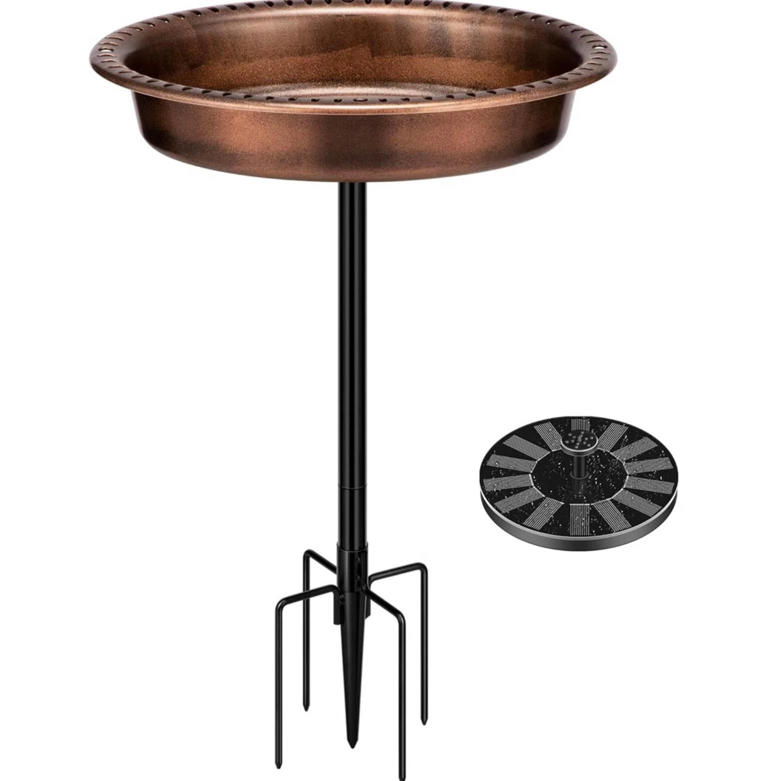 Transform your backyard with this solar bird bath to attract more birds