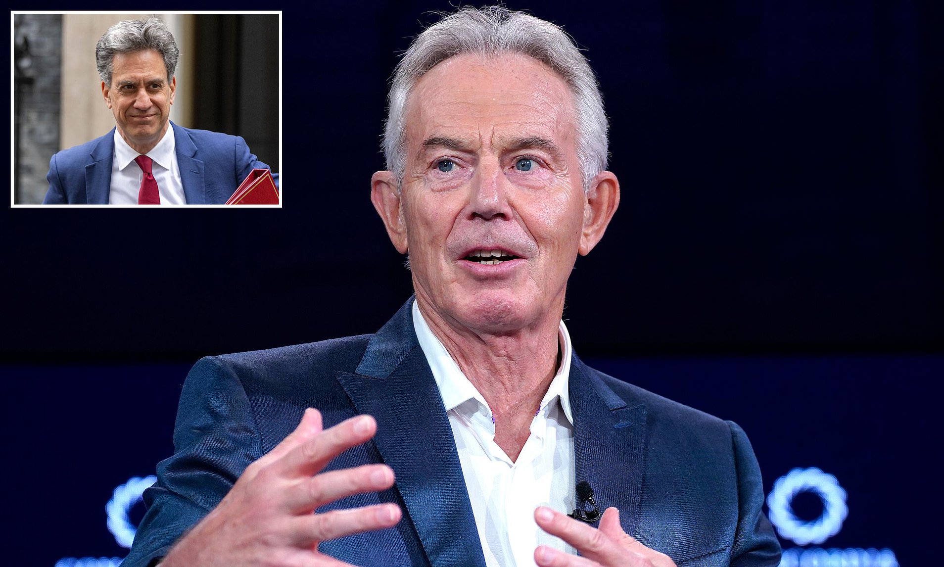 Tony Blair urges Keir Starmer to rip up Ed Miliband's 'illogical' net ...