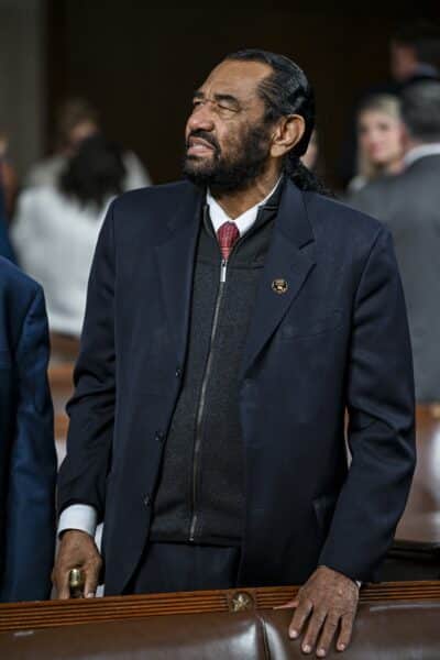 Democratic Congressman Al Green, who was kicked out: NFL fans erupt ...