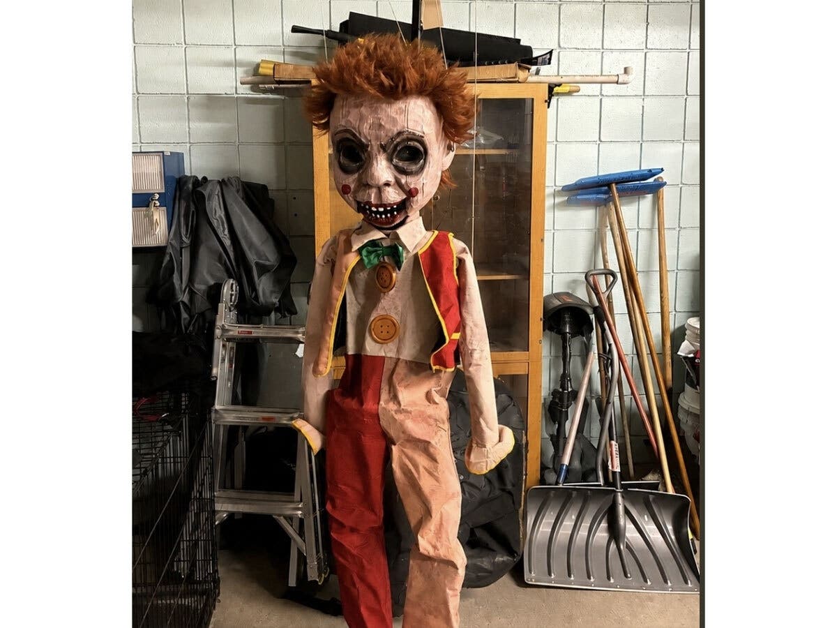 Creepy puppet turns up at Stoneham PD, cops trying to track down owner