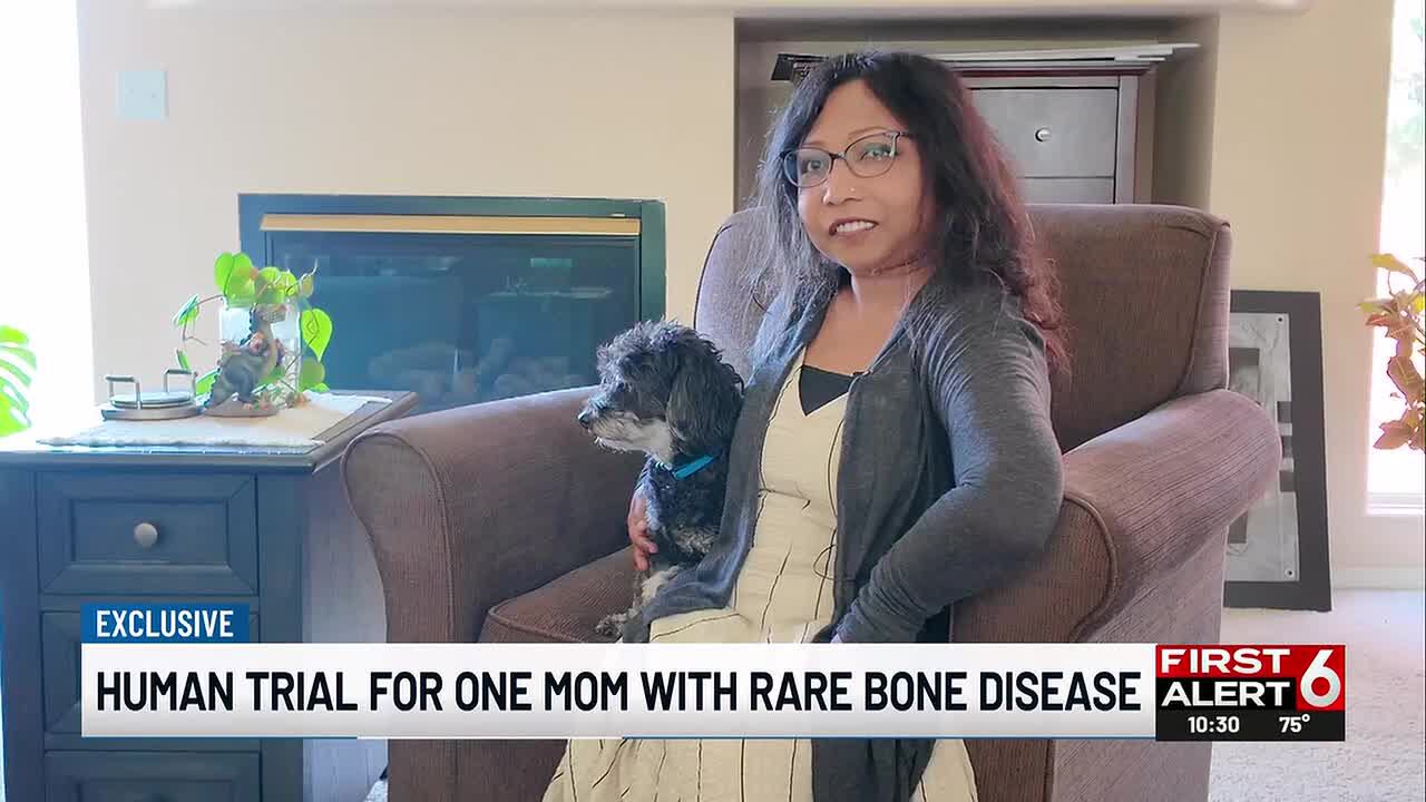 Elkhorn mother participates in solo human trial for ultra-rare bone disease