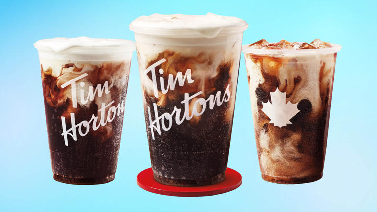 We tried Tim Hortons’ new take on dirty sodas