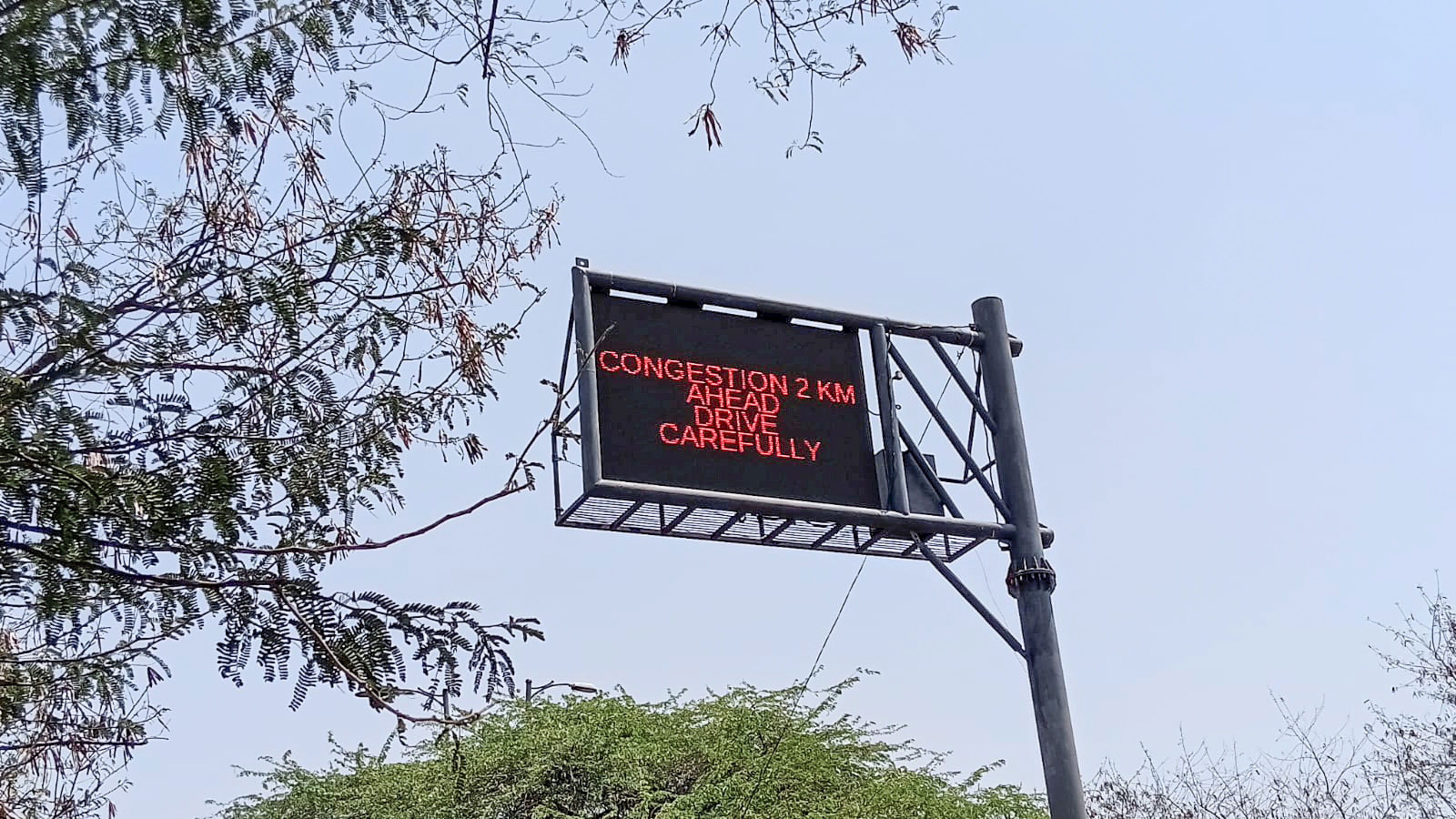 Delhi Police upgrades digital signboards for smoother traffic management
