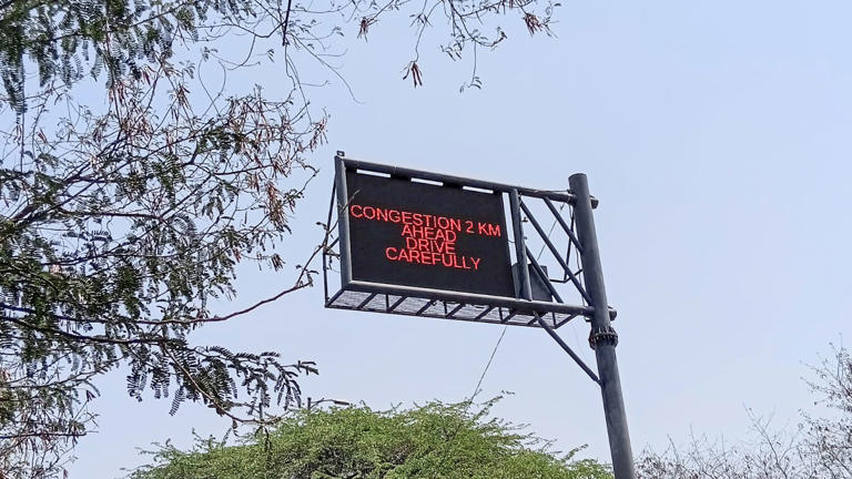Delhi Police upgrades digital signboards for smoother traffic management