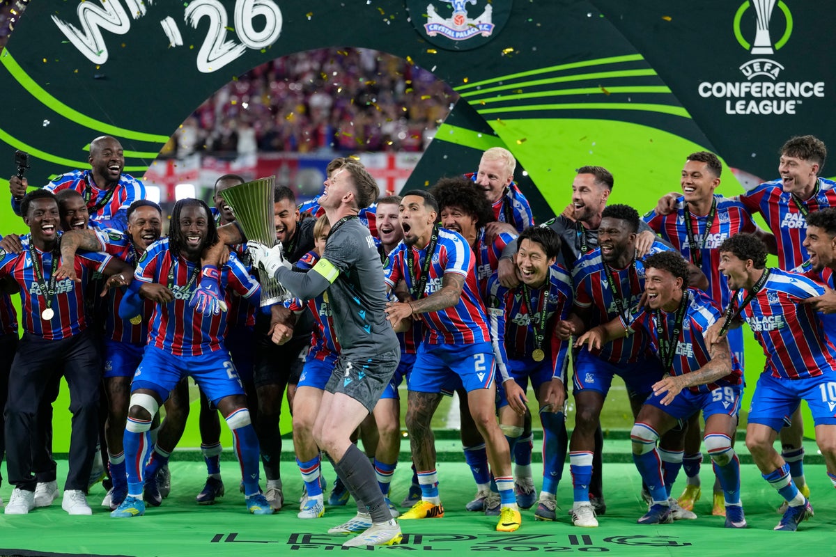 Crystal Palace secure first European trophy with Conference League win