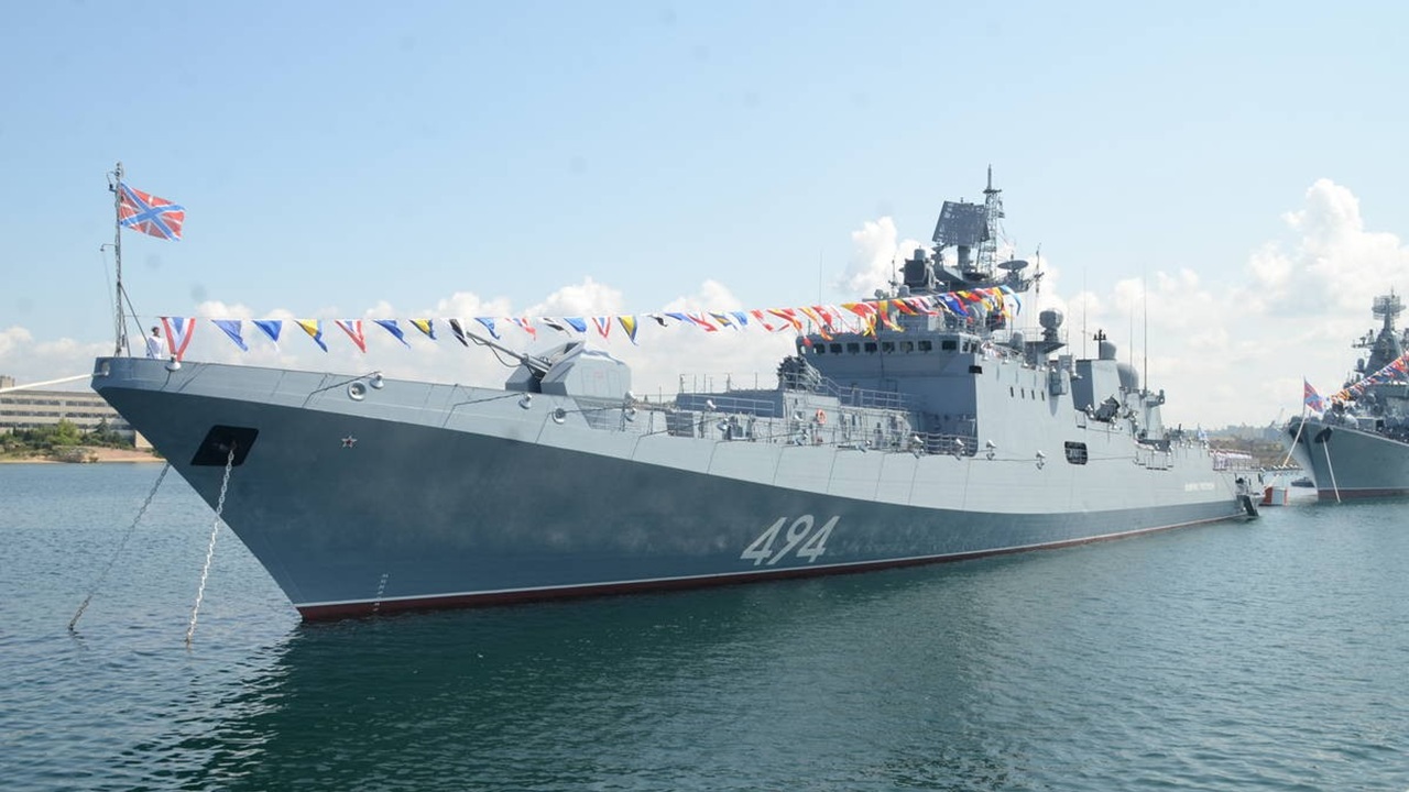 Why is a Russian frigate hanging out near the English Channel?