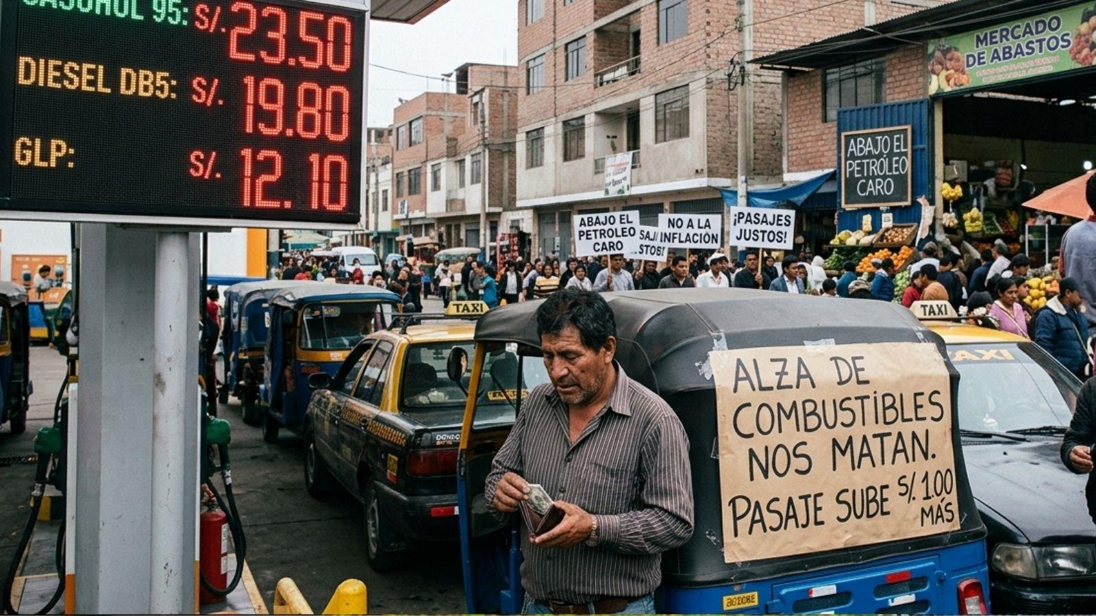 Gasolina, GNV y GLP al alza: afectado por la crisis del petróleo ¿hasta ...