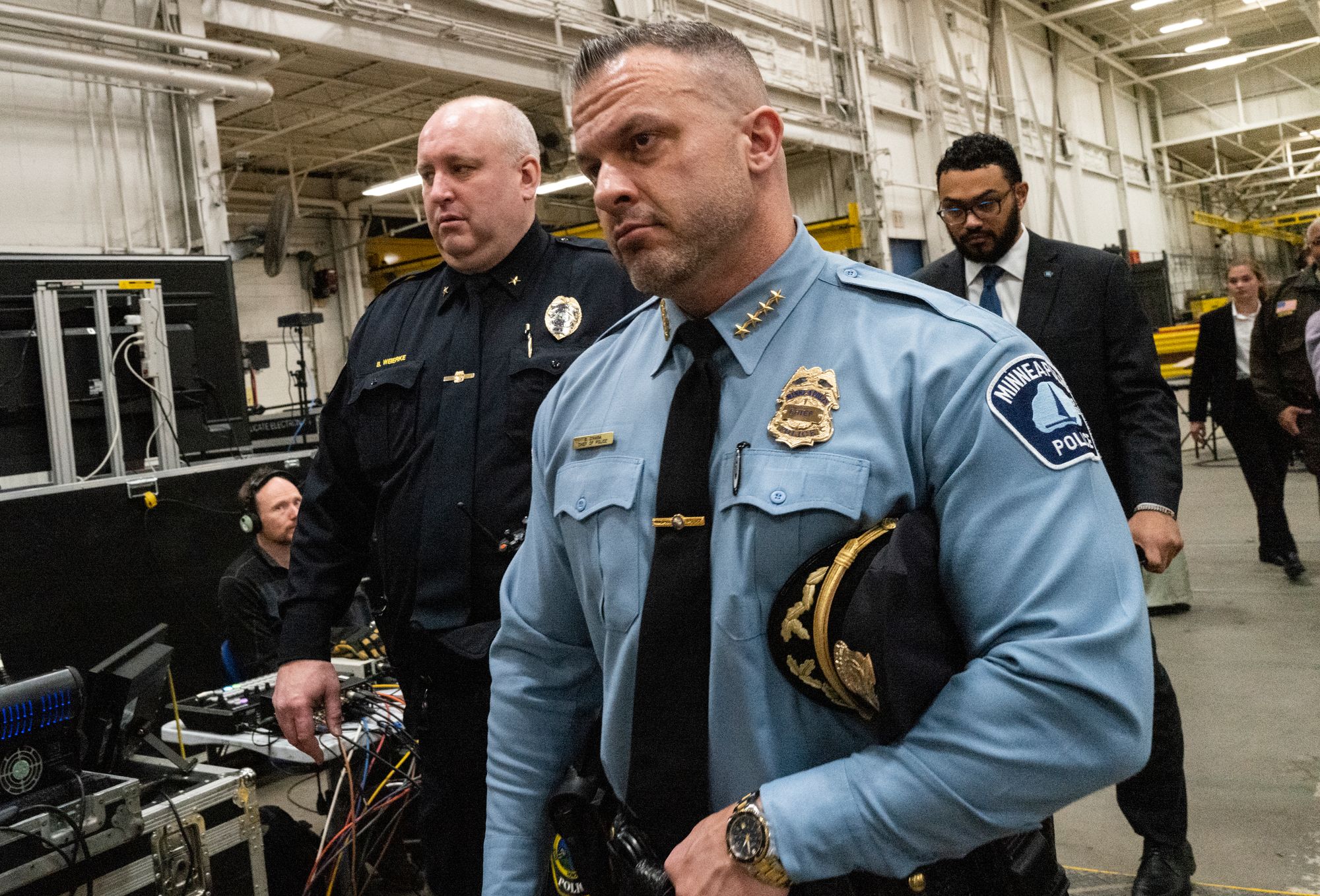 Minneapolis police chief resigns after obstructing an investigation