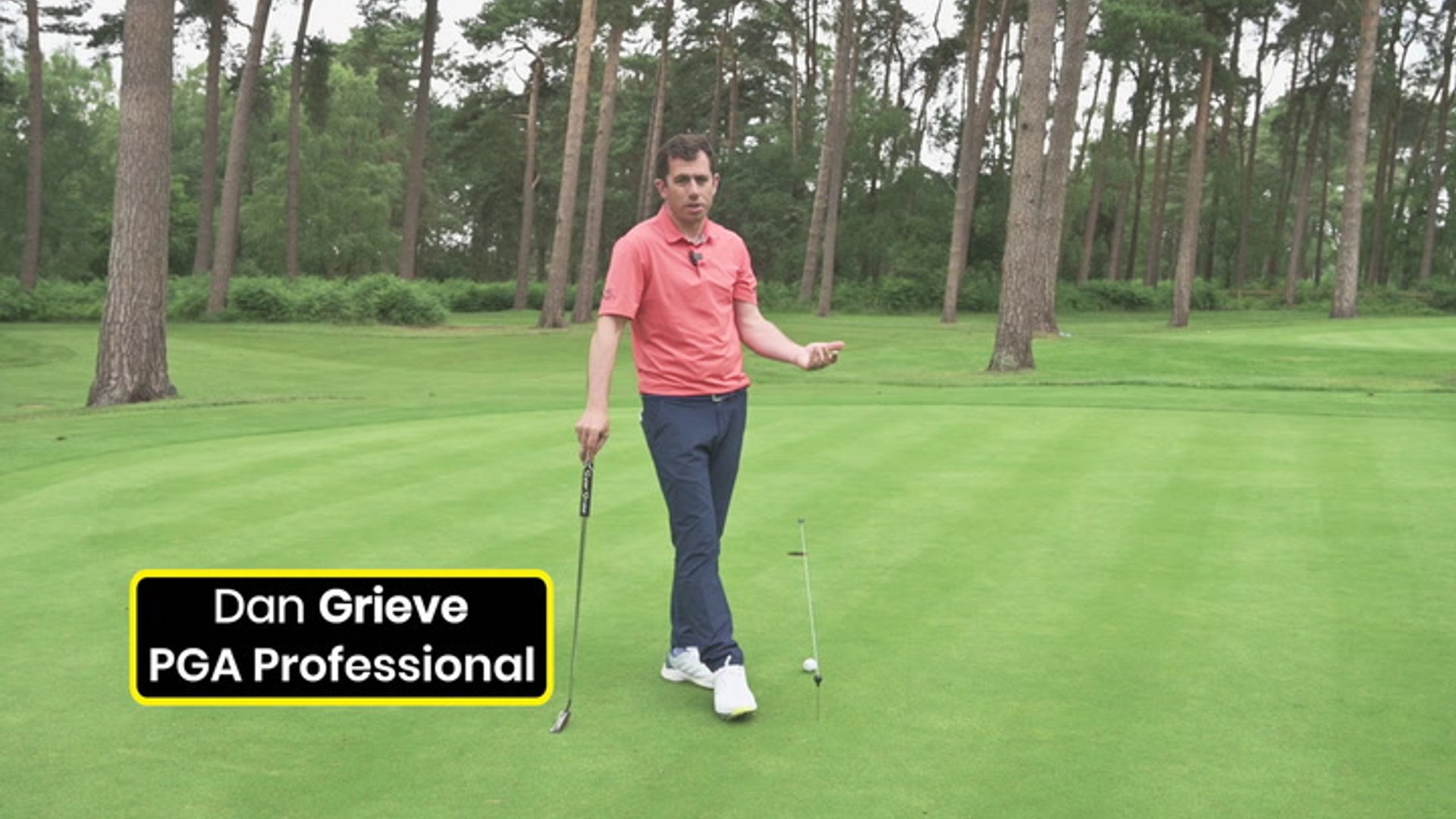 Strong and slight arc putting golf tips