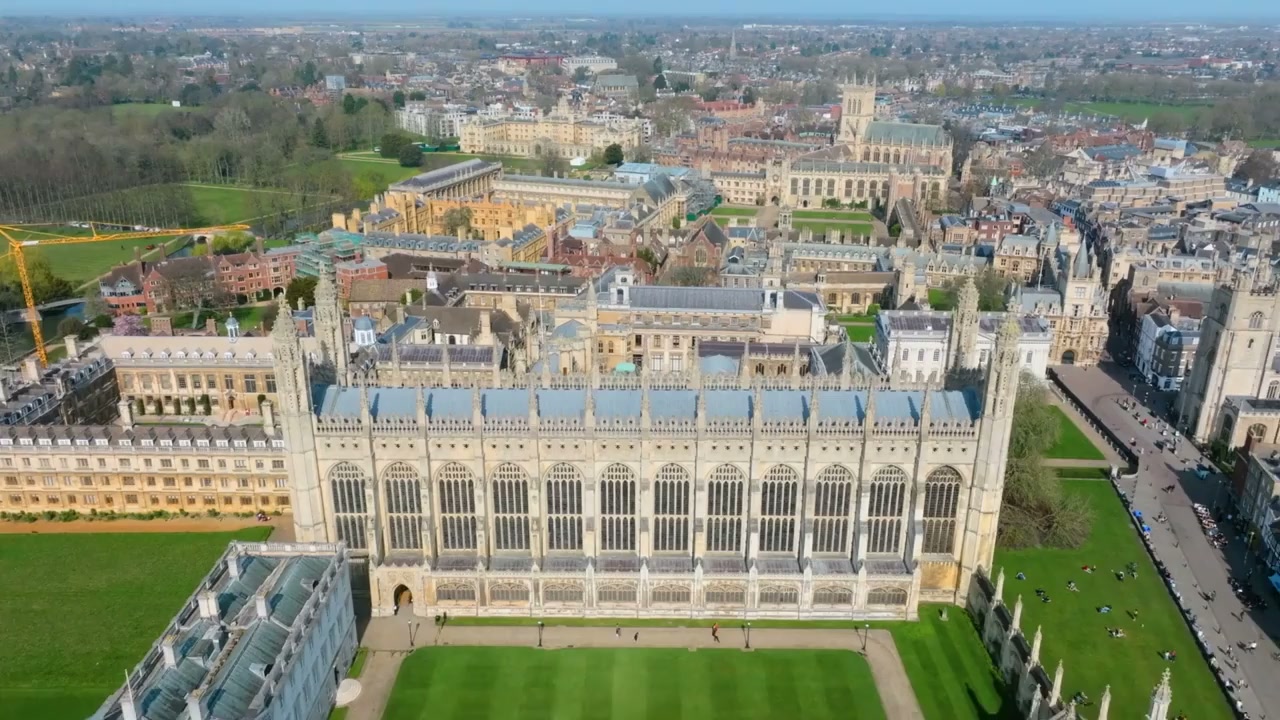 Cambridge from above: A drone tour of academic splendor