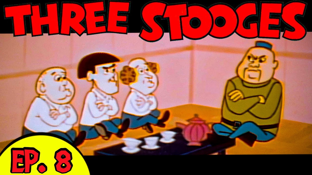 The THREE STOOGES cartoon - EP 8 That old shell game
