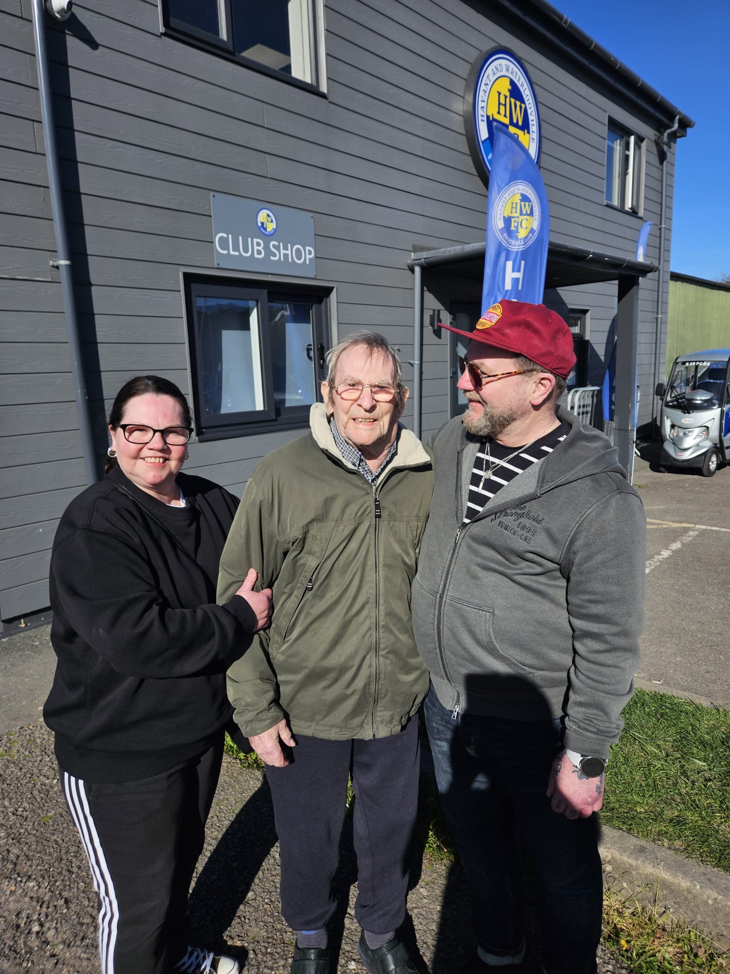 Back of the net! Care home makes football fan’s dream come true