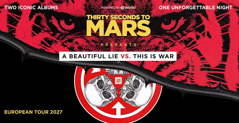 30 Seconds to Mars is making fans scan their eyes to buy tickets