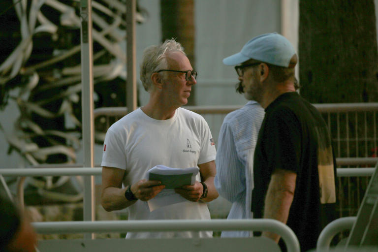 Laura Dern and 'White Lotus' co-stars spotted filming for first time ...