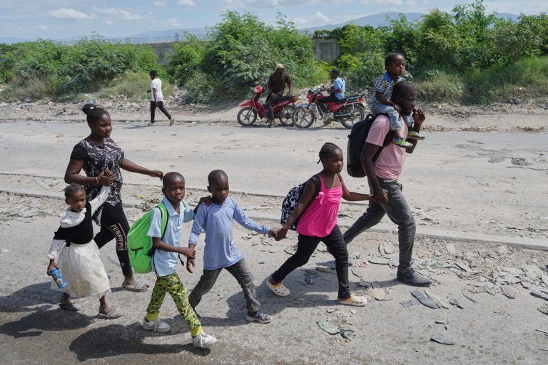 New gang violence in Haiti displaces hundreds of people