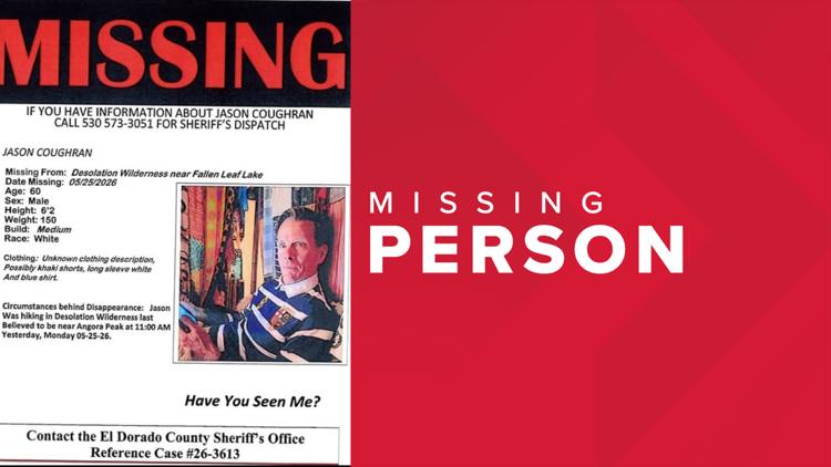 Search crews look for missing 60-year-old hiker in Desolation Wilderness
