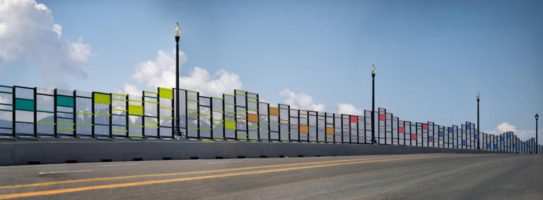 Salt Lake City completes new bike path with 'longest public artwork in ...