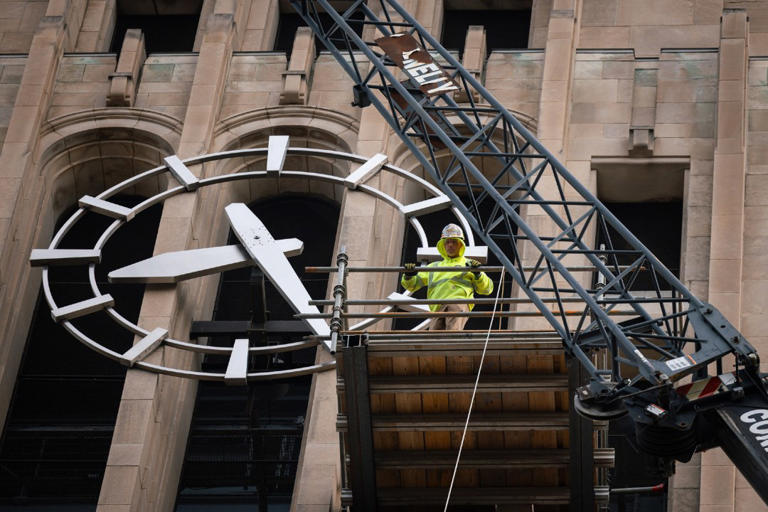 Upgrades underway on carillon in iconic University of Michigan tower