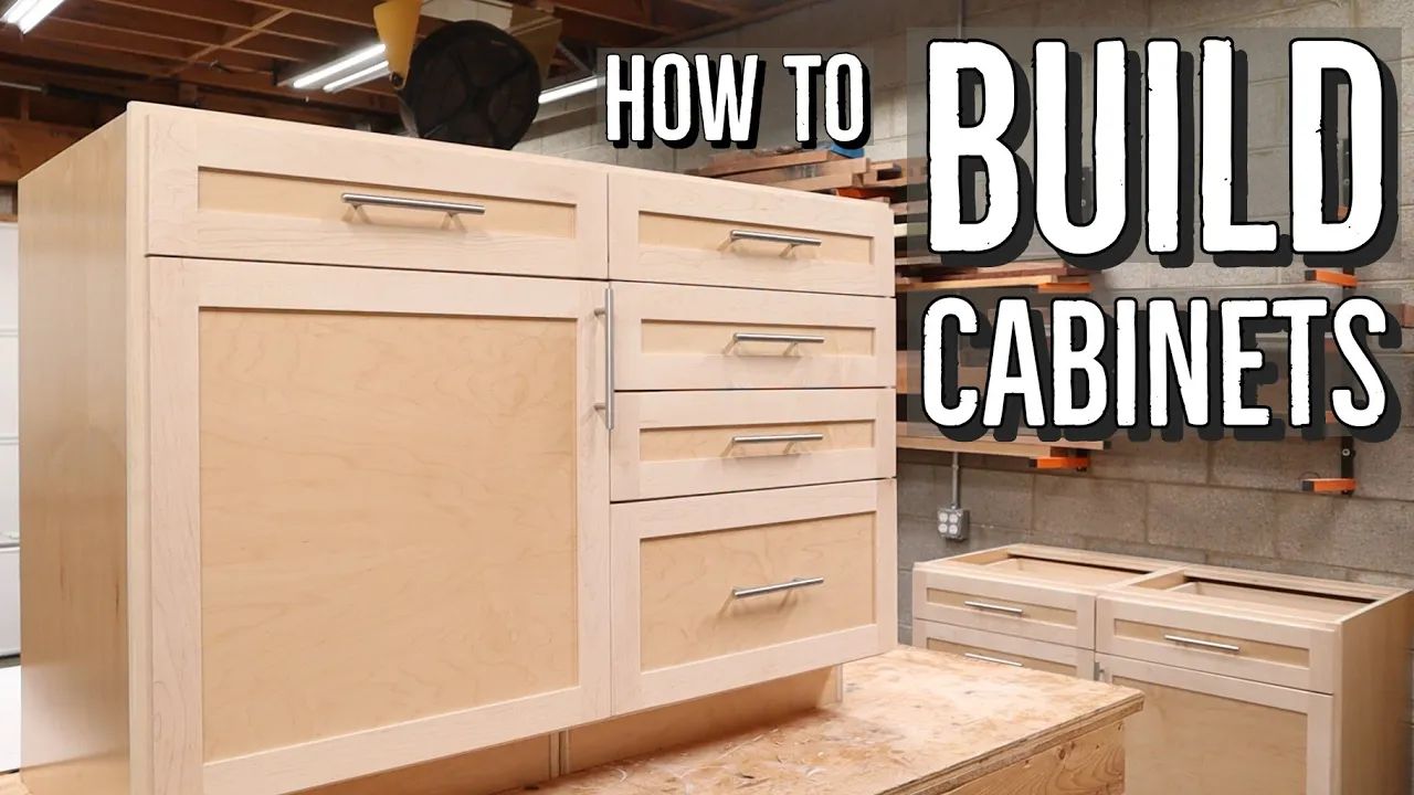 How to craft stunning cabinets from scratch