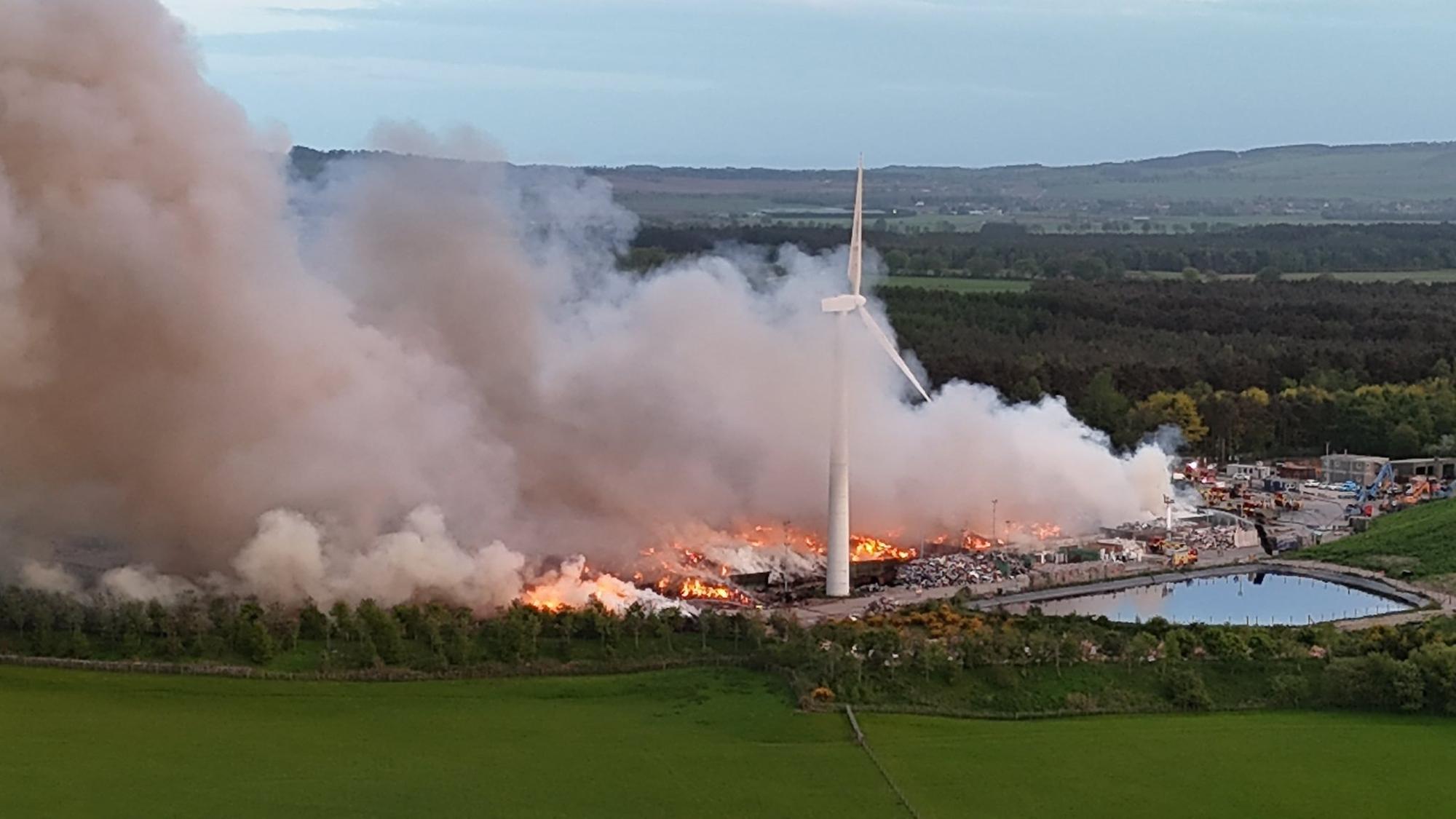 Firefighters end 13-day operation at Ladybank waste site after final ...