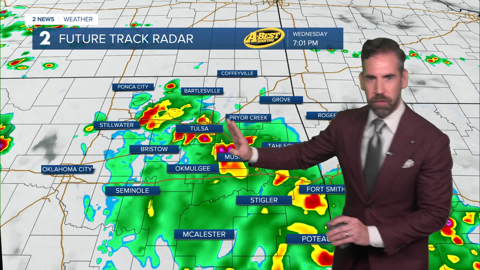 Periods of heavy rain likely for the rest of the week