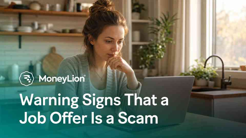 Warning signs that a job offer is a scam