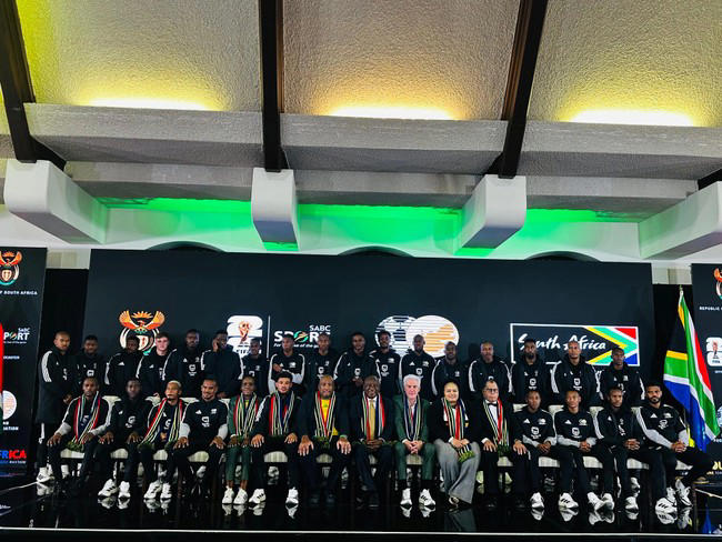 Bafana coach Hugo Broos selects tried and tested squad for 2026 FIFA ...