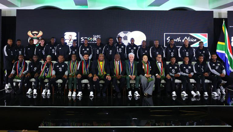 Soccer - South Africa name two uncapped players in World Cup squad