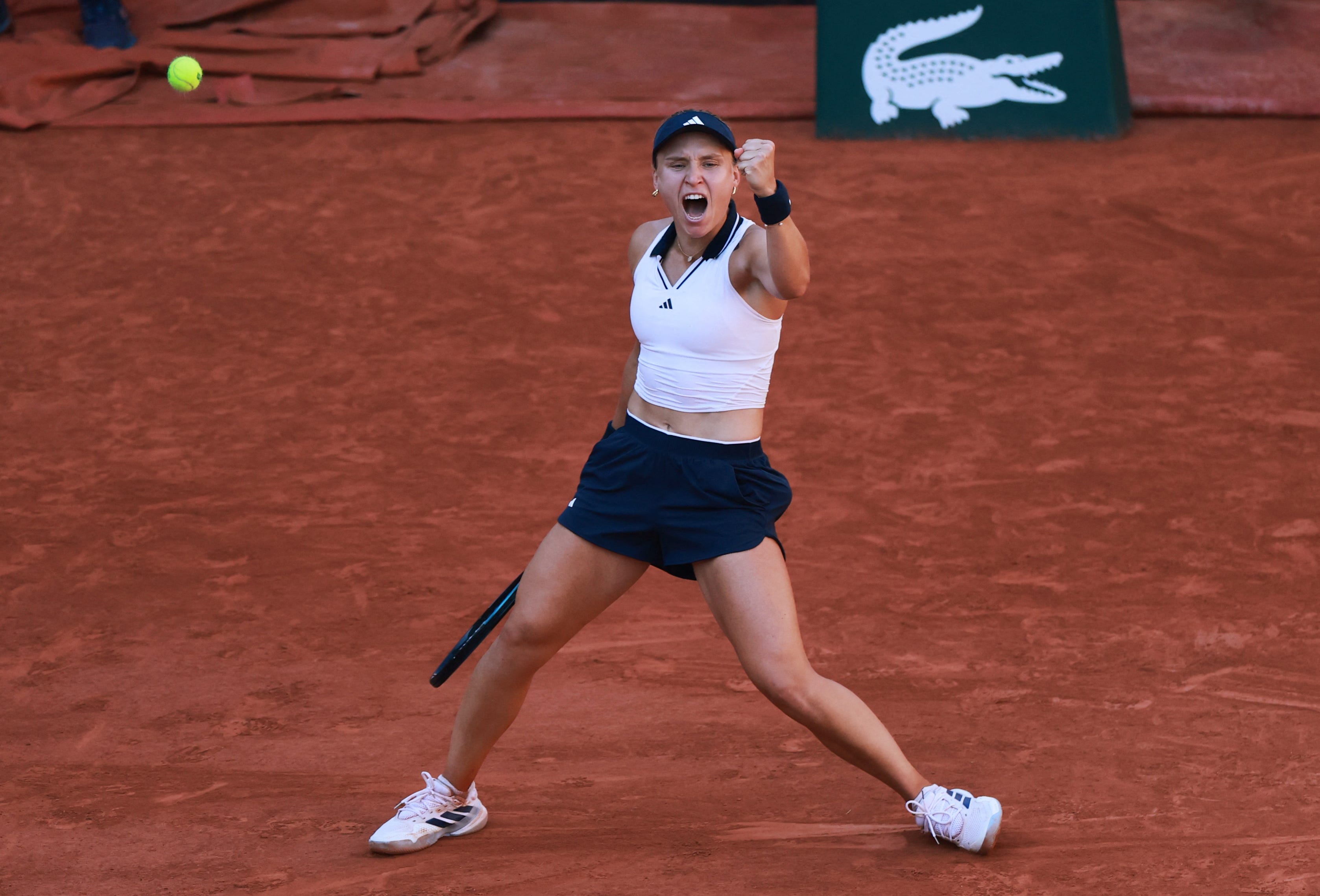 No. 2 seed Elena Rybakina ousted in second round of French Open