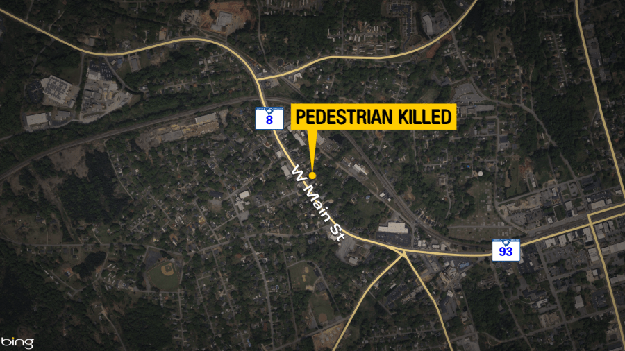 Pedestrian killed in Upstate county