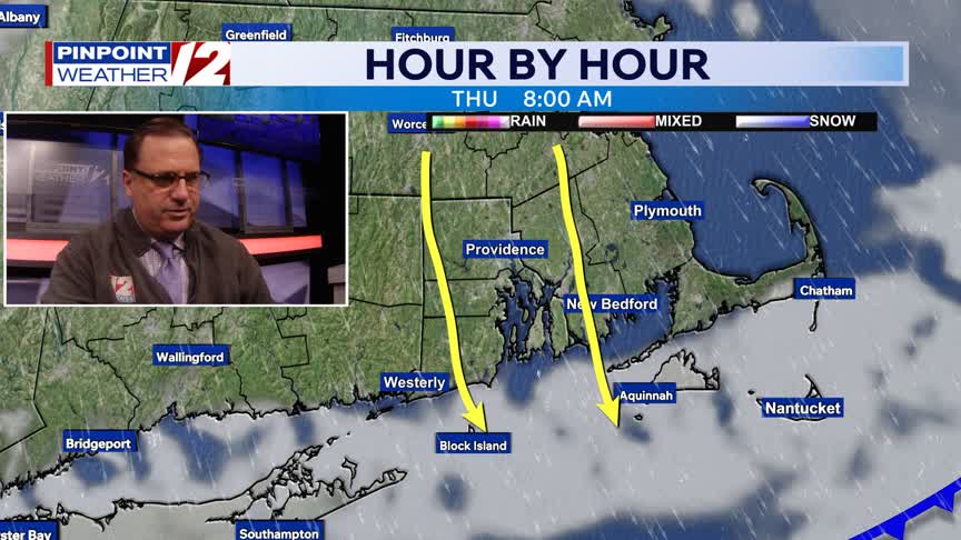 WPRI 12 weather now 5/27/26: Warm, bit humid with an isolated t'storm ...
