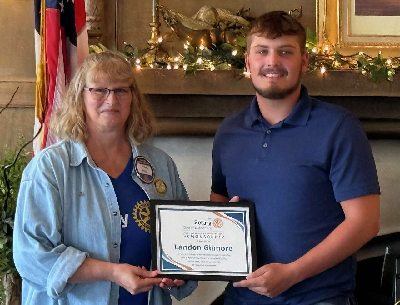 Rotary awards scholarships to three students
