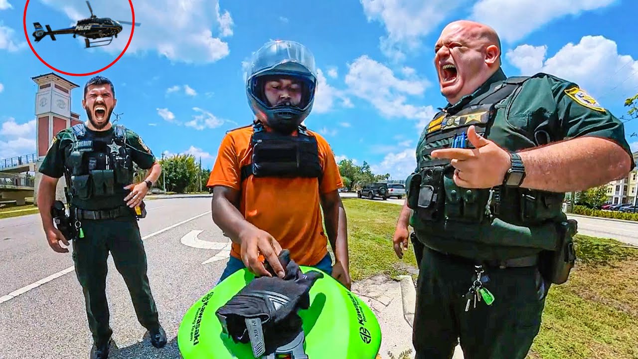 Angry & cool police officers vs motorcycle riders | Best of week