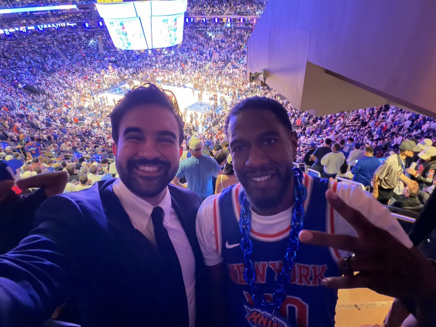 Zohran Mamdani speaks out on trolling of Vivek Ramaswamy after Knicks ...