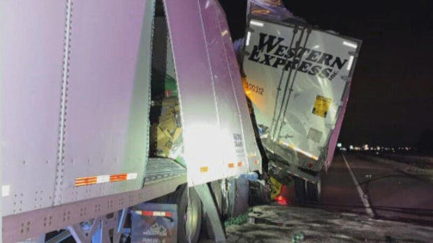 Colorado State Patrol investigates semi crash on I-25 near Firestone