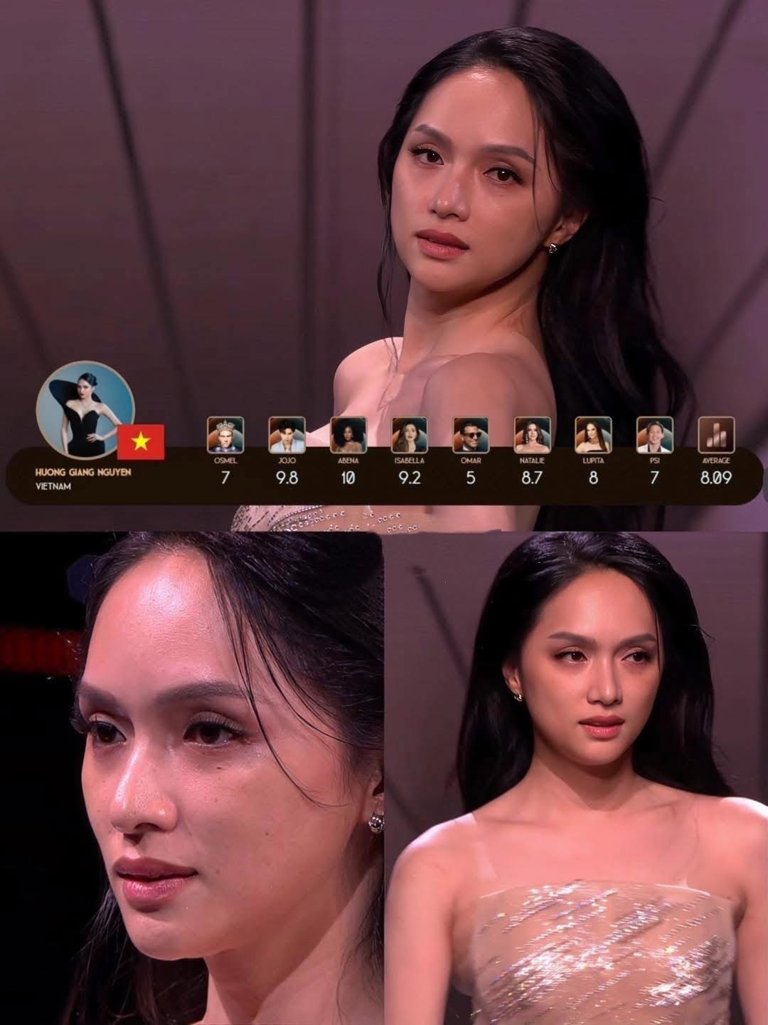 Hương Giang bị chấm 5 điểm khi thi mặt mộc ở MGI All Stars