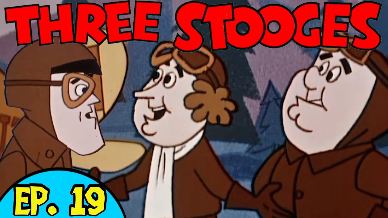 The Three Stooges cartoon - Ep. 19 - Ready, jetset, go!