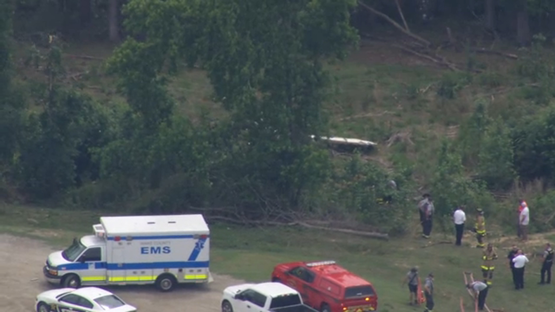 Wake County deputies respond to small-plane crash near Knightdale