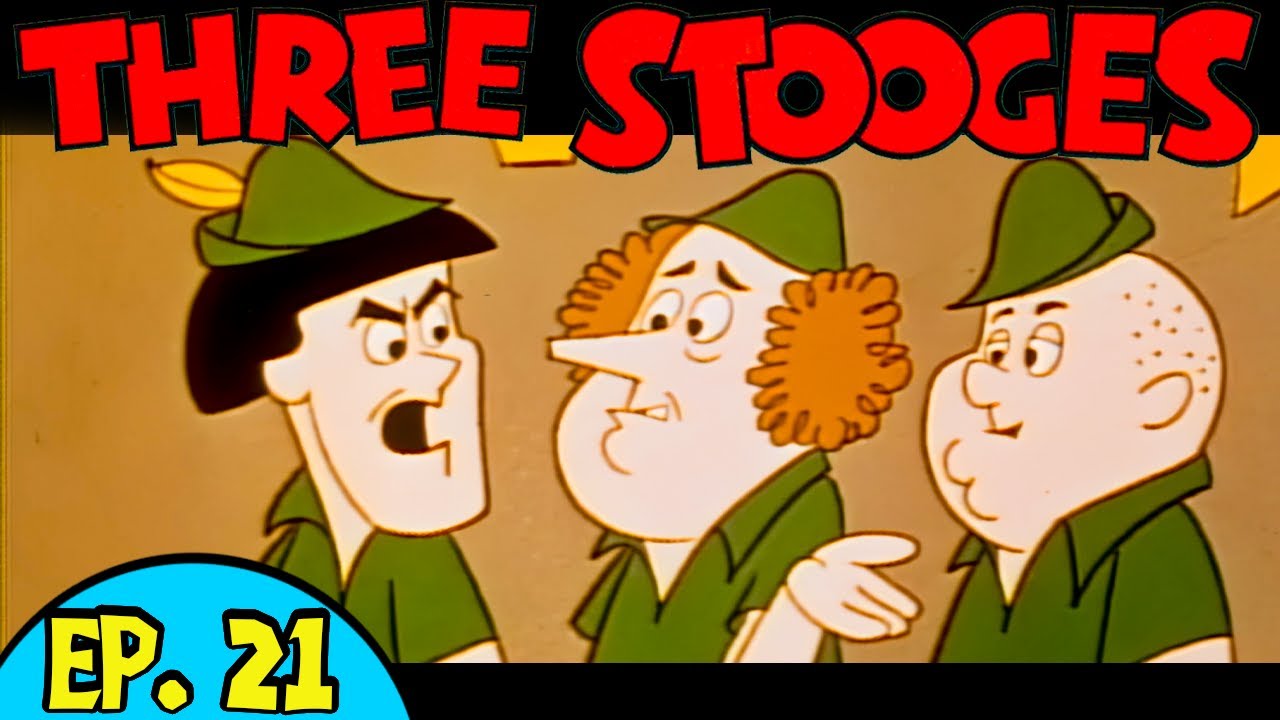 The Three Stooges cartoon - Ep 21 Stop dragon around