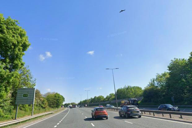 A19 closed as drivers urged to avoid area after HGV caught fire on roadside