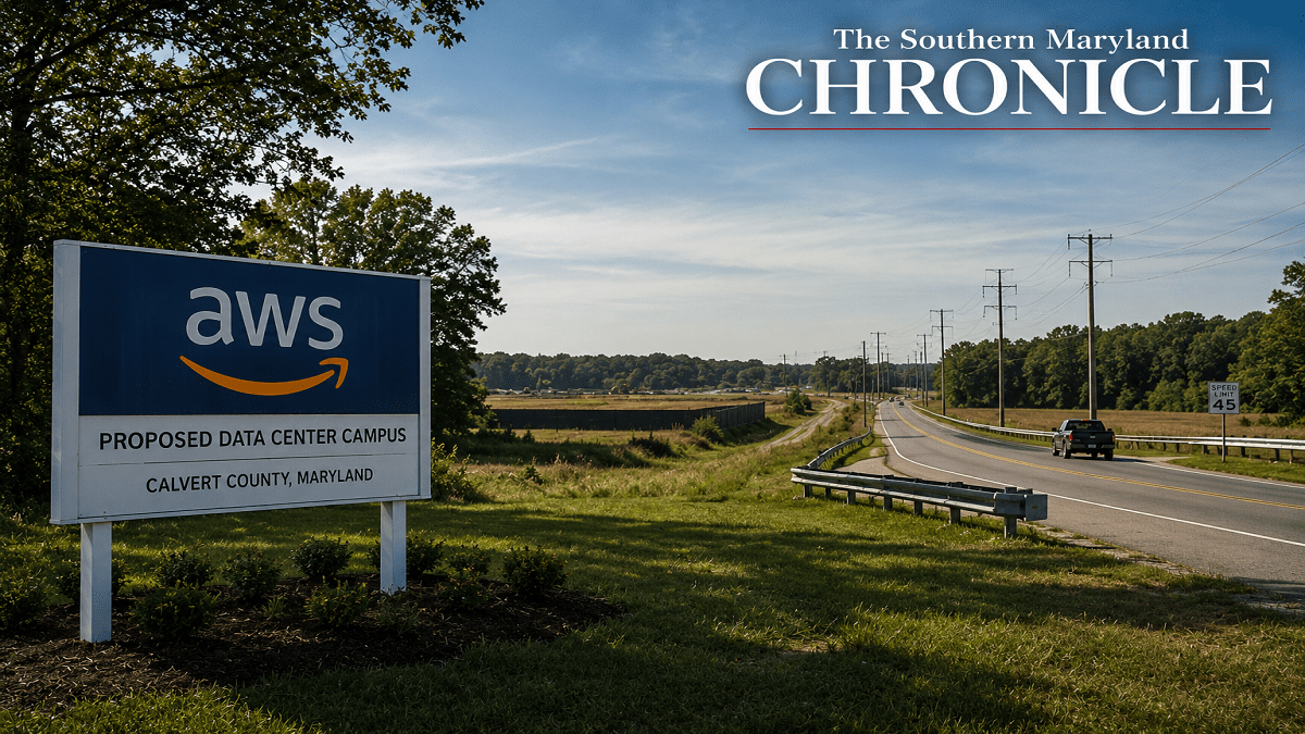 Calvert County receives AWS data center site plan