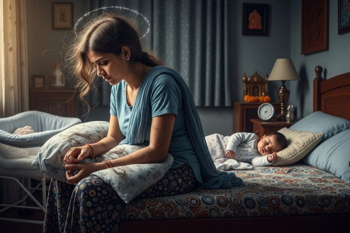 Study finds 53% of Indian mothers suffer severe sleep loss, and their ...