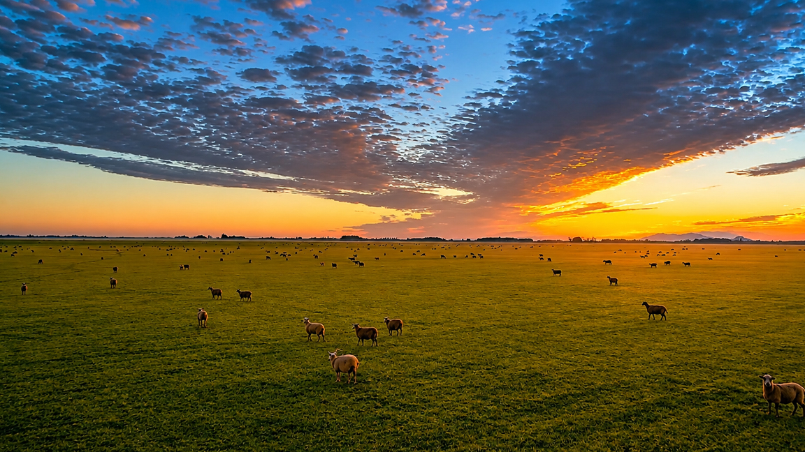 Thousands of animals suddenly fell silent as the sky changed