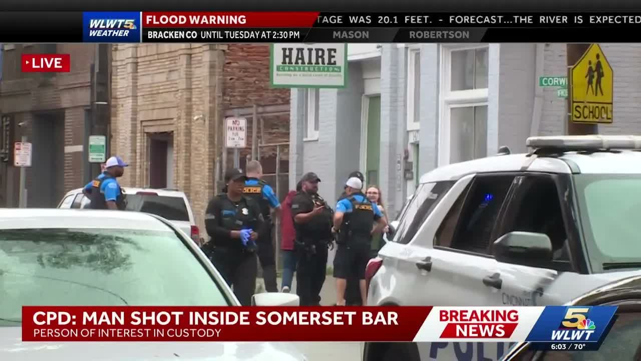 Man hospitalized after shooting inside Over-the-Rhine bar