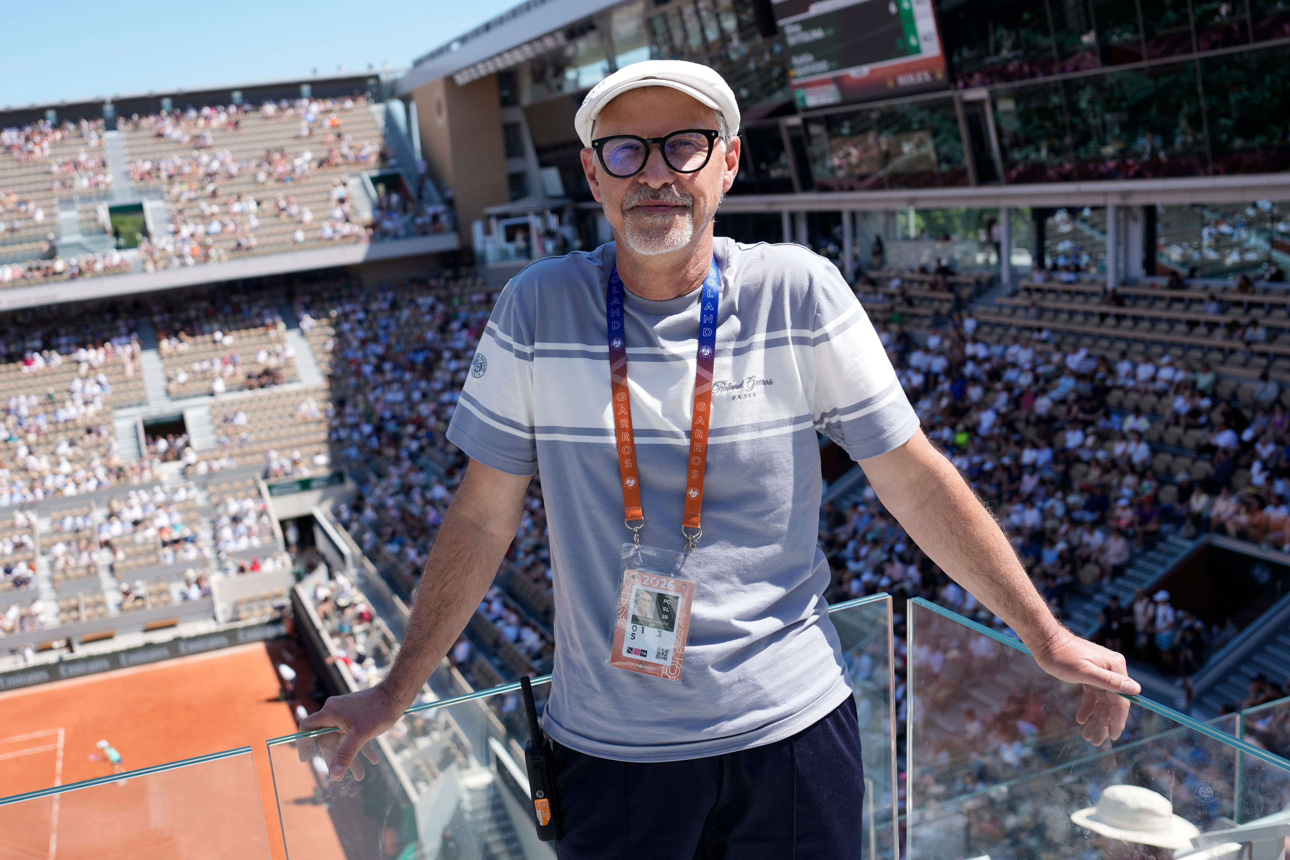 French Open groundskeepers drench the clay courts with water and salt ...