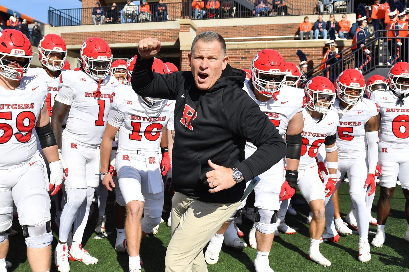 Rutgers football game times set for first five games