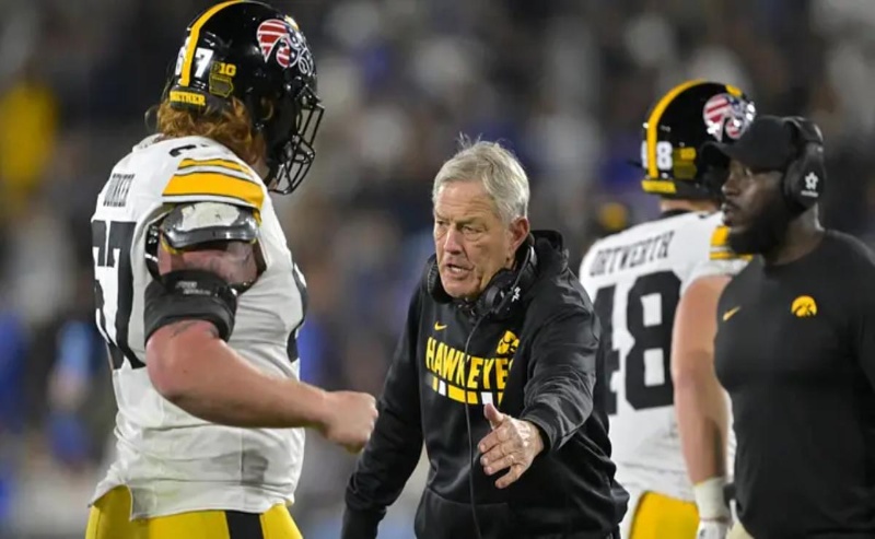 Kirk Ferentz and Iowa locked in heated recruiting battle with PJ Fleck ...