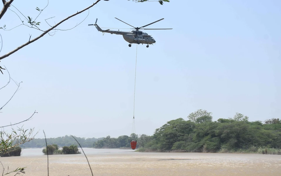 Army and IAF contain massive Kasauli forest fire after 15-hour battle