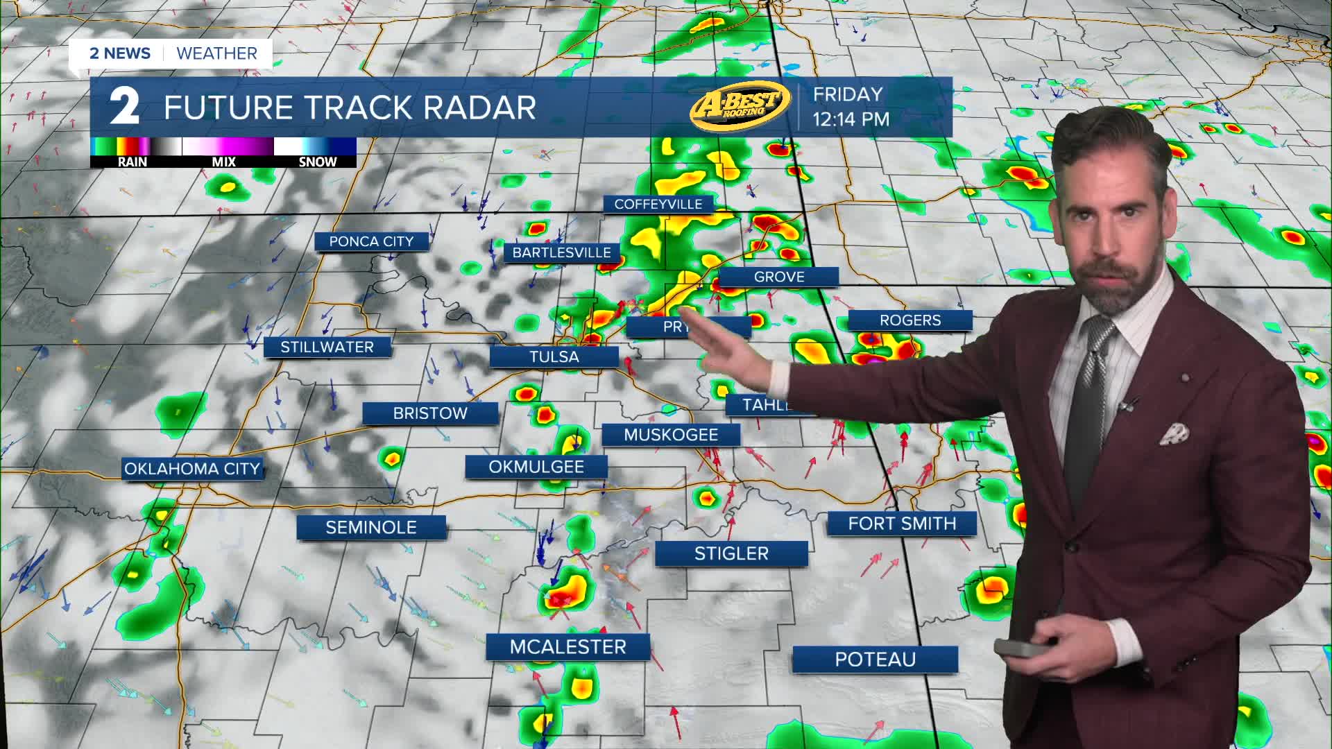 Periods of heavy rain likely for the rest of the week