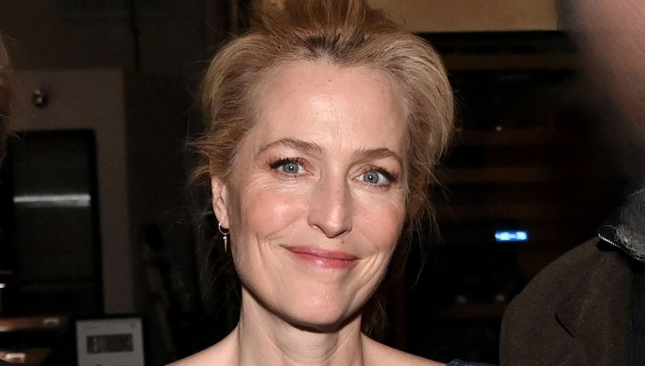 Gillian Anderson's ME+EM black jumpsuit is the versatile summer style ...